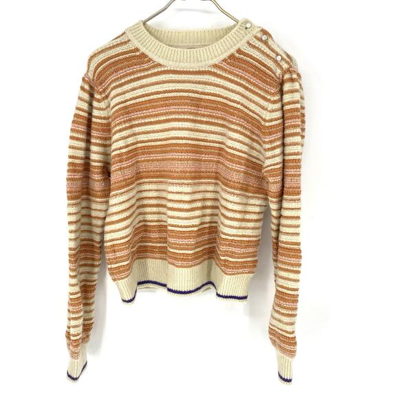 Sessun | Sweaters | Sessun Nagaina Stripe Sweater Whitfolk Womens Size ...